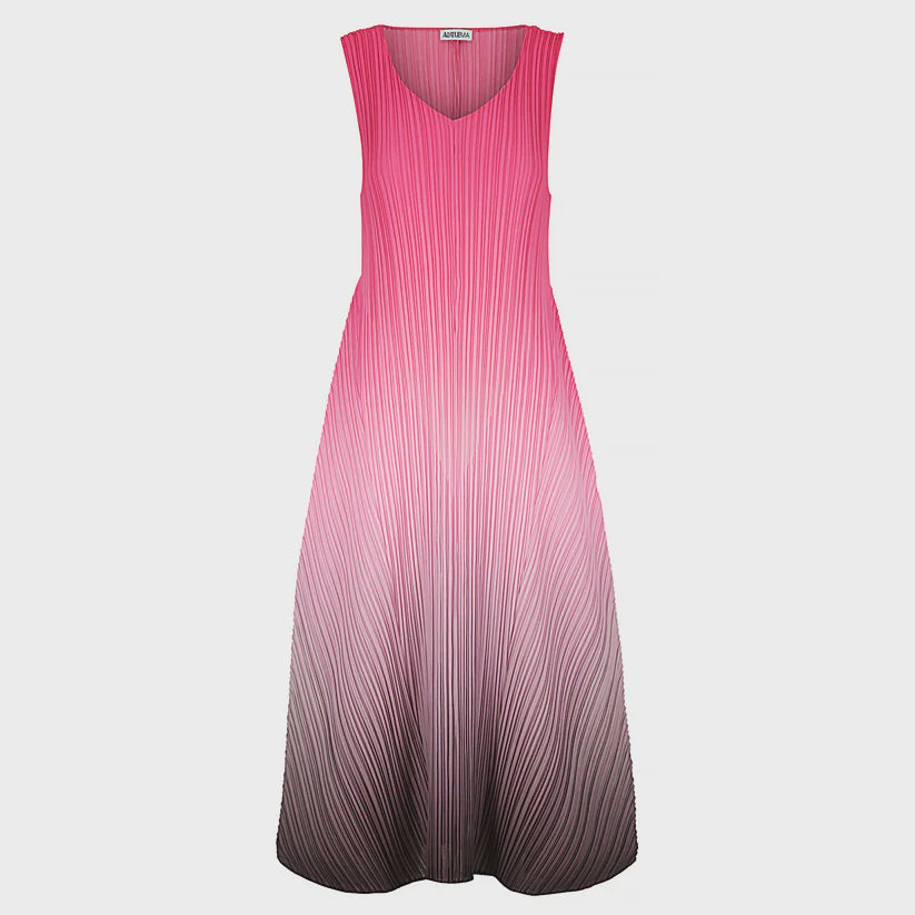 Alquema | Long Estrella Dress / Cabaret Pink – Love Persimmon