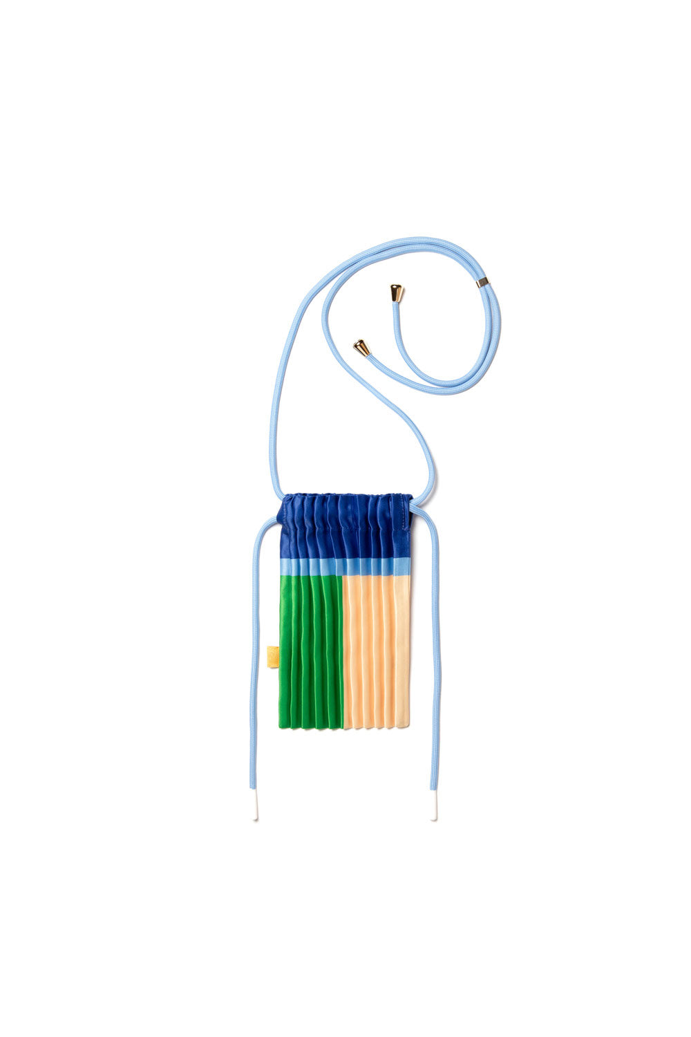 Jade Satin Pleated Mini Shoulder Bag – Love Persimmon
