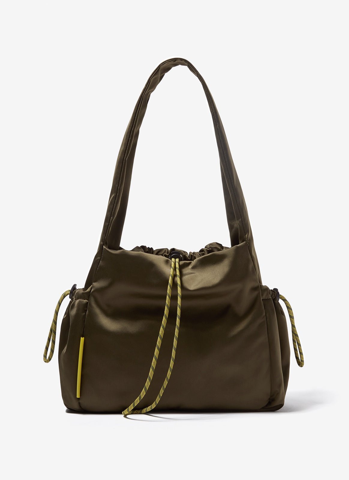 Green Nylon Hobo With Side Pockets – Love Persimmon