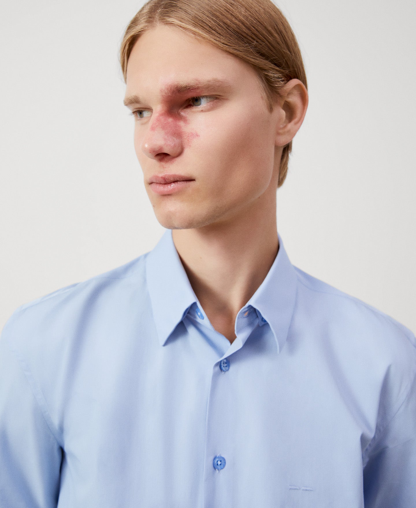 Light Blue Organic Cotton Shirt – Love Persimmon