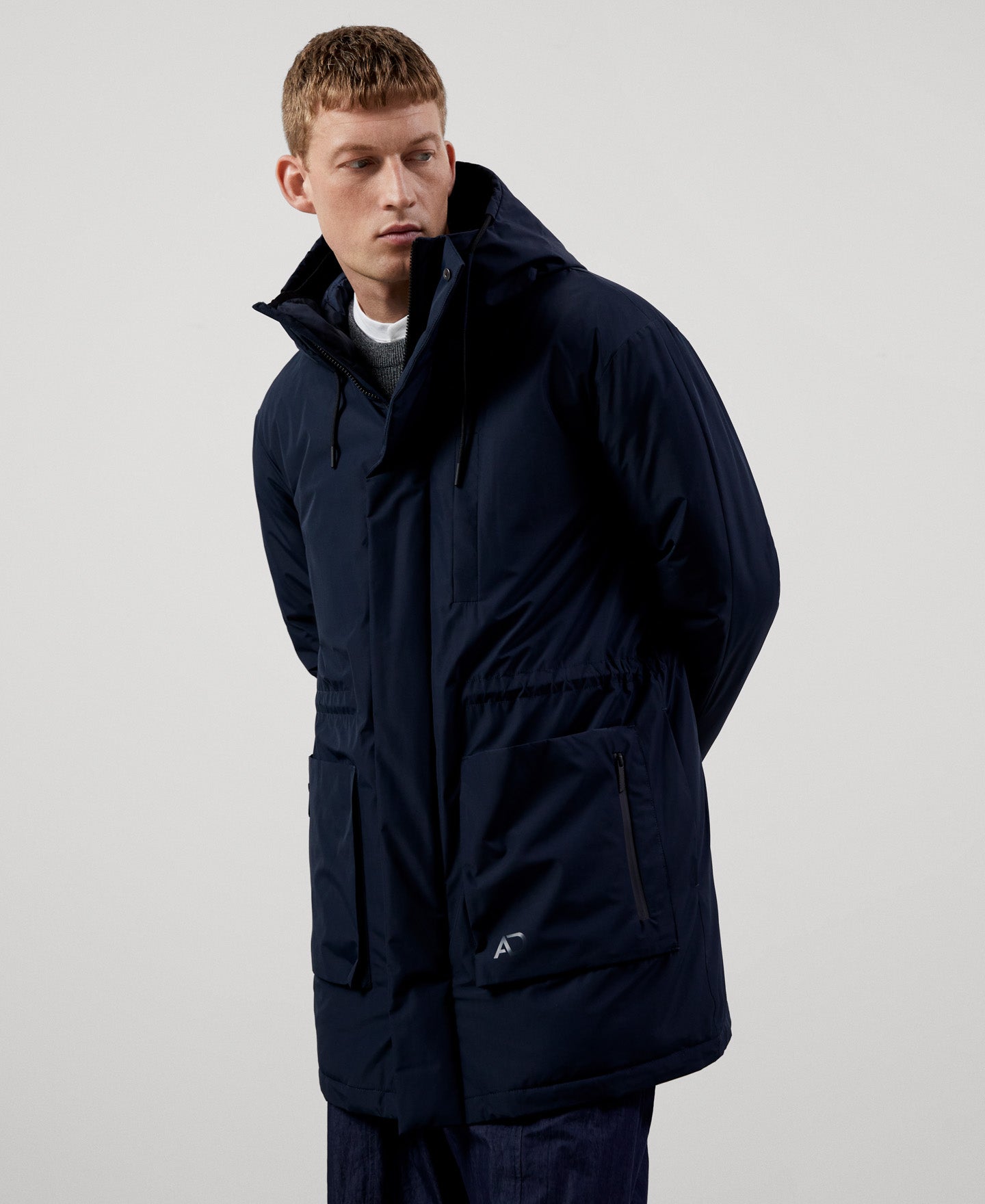 Navy Blue Parka for Men – Love Persimmon